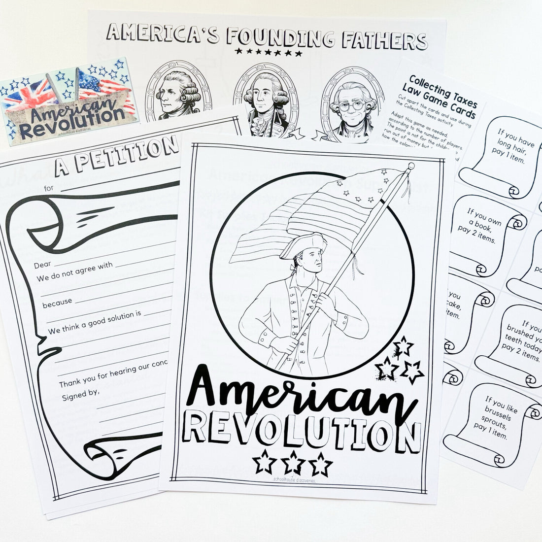 EE American Revolution – Schoolhouse Discoveries