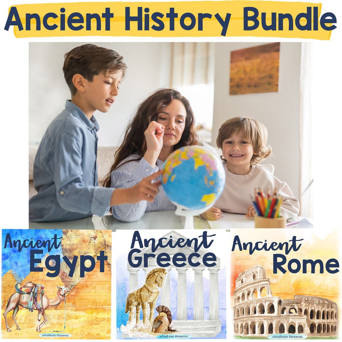 Ancient History Bundle – Schoolhouse Discoveries