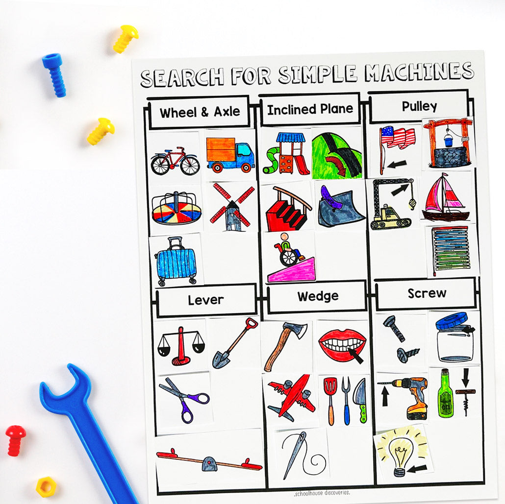 EE Simple Machines – Schoolhouse Discoveries